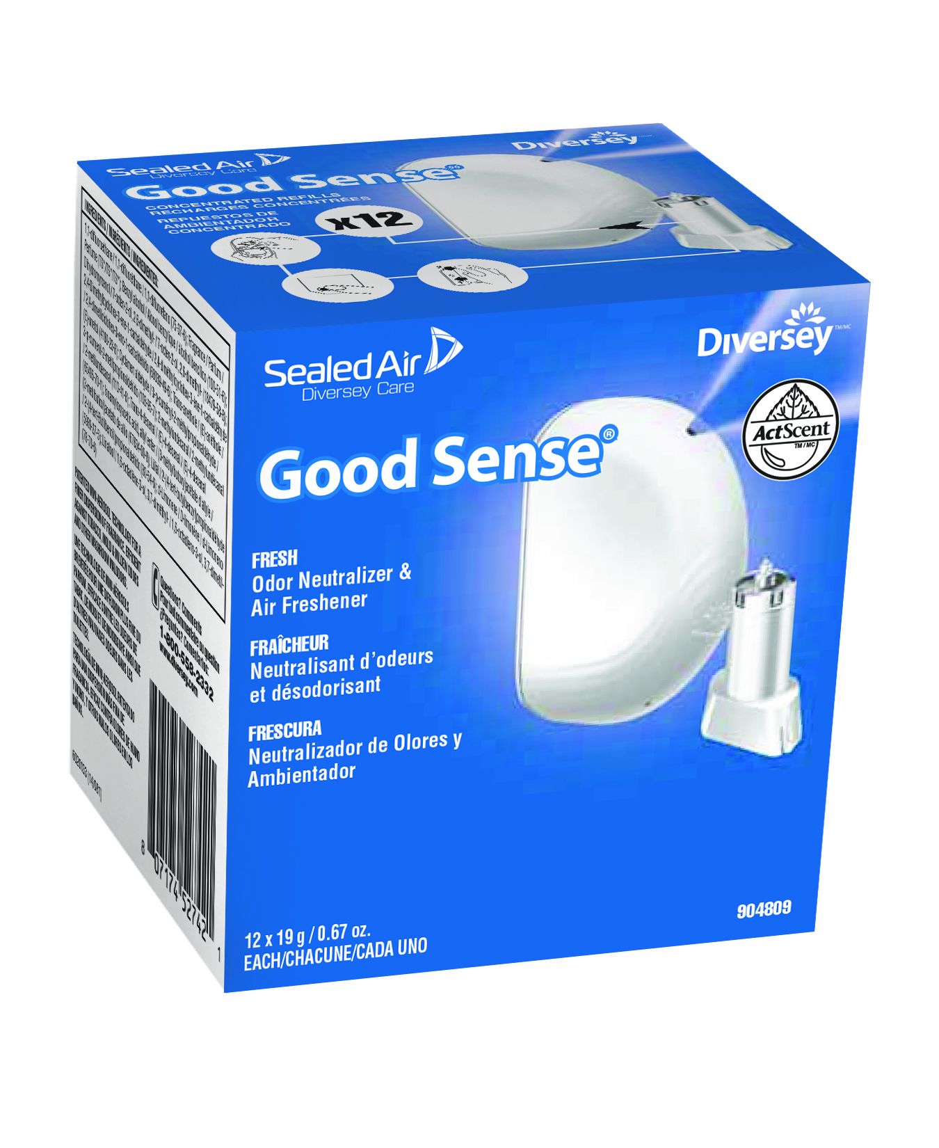 Diversey Good Sense Automatic Spray System at Willa Gullett blog